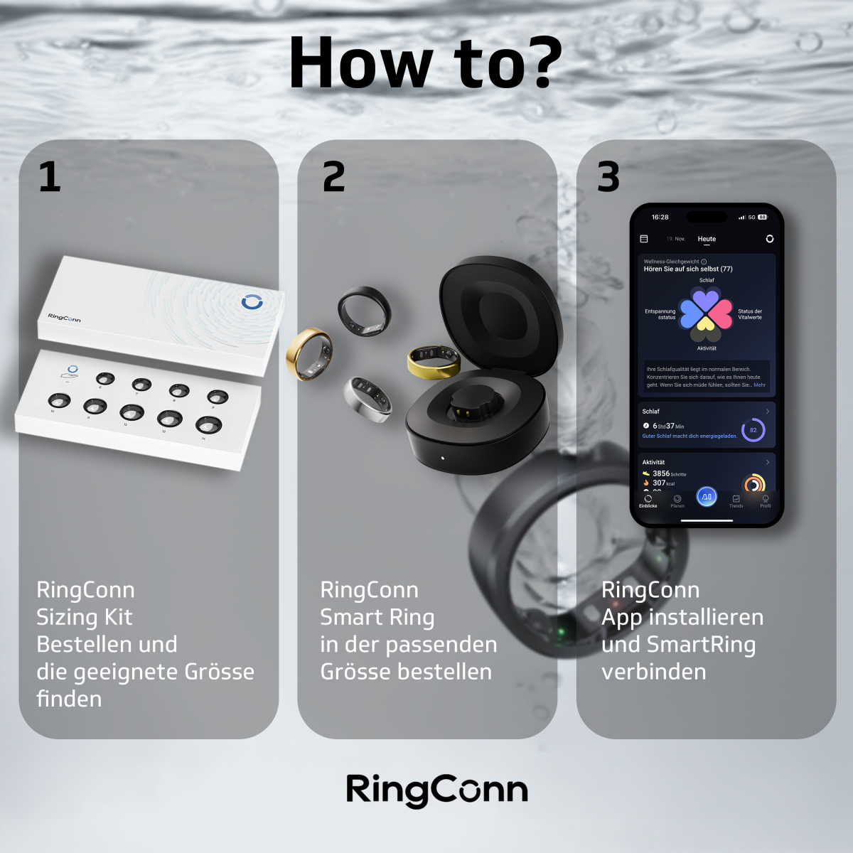 Smart Ring Gen 2 Sizing Kit - Smart Ring - Tobco AG