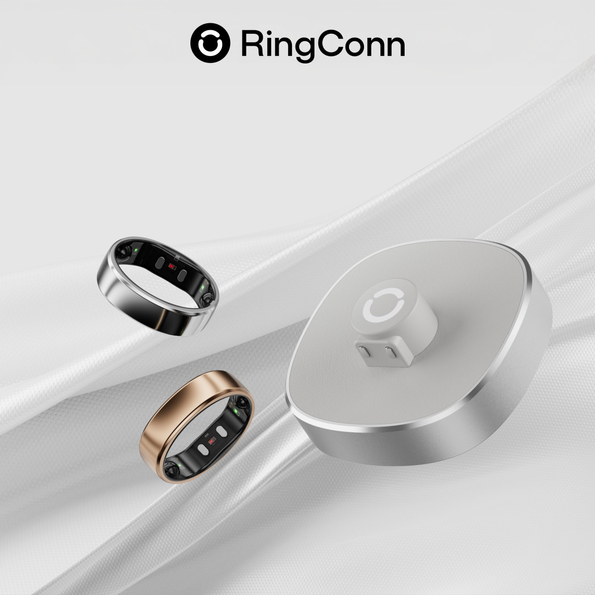 RingConn Smart Ring Gen 2 Air Size Gold - Smart Ring - Tobco AG
